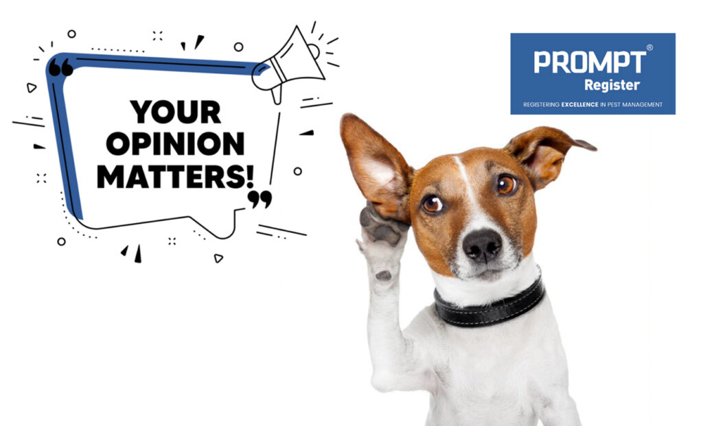 Survey Launched for PROMPT Register Members – Pest Control News